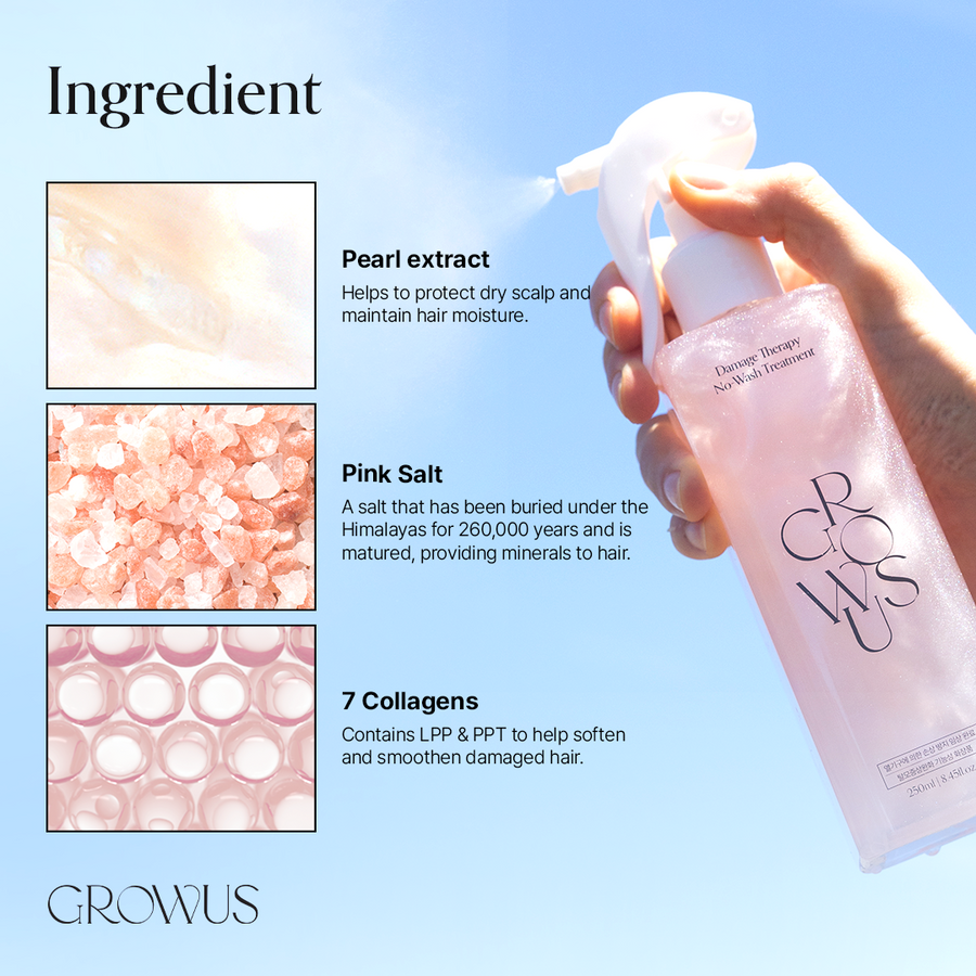 GROWUS Damage leave in Treatment Spray – GROWUSOFFICIAL(US)